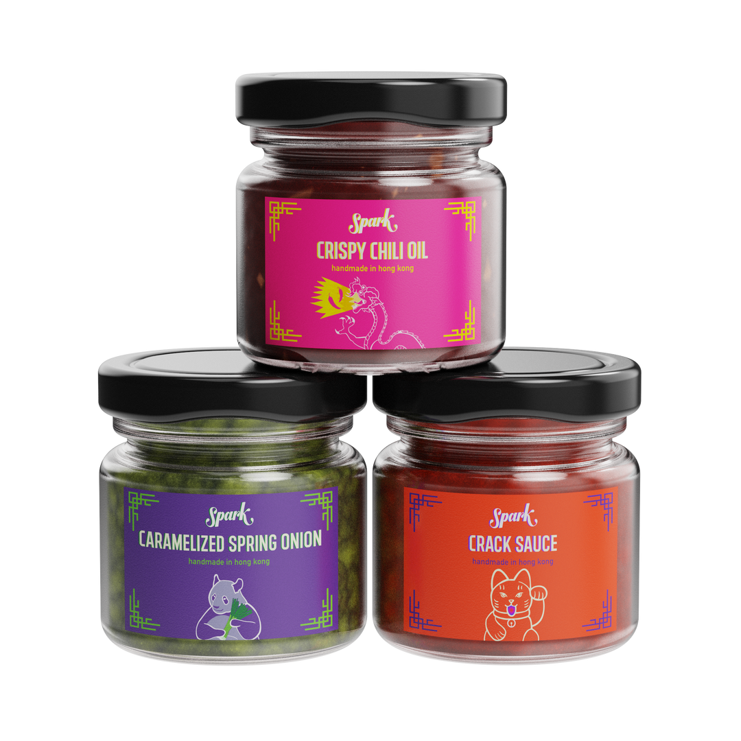 Mini Spark Sauce Set – A Spark of Madness